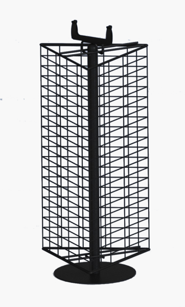 3 Sided Rotating Counter Mesh Stand (K152)